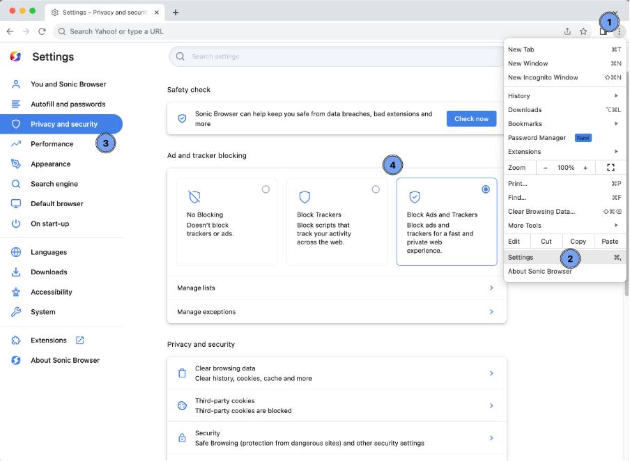 Download Sonic Browser